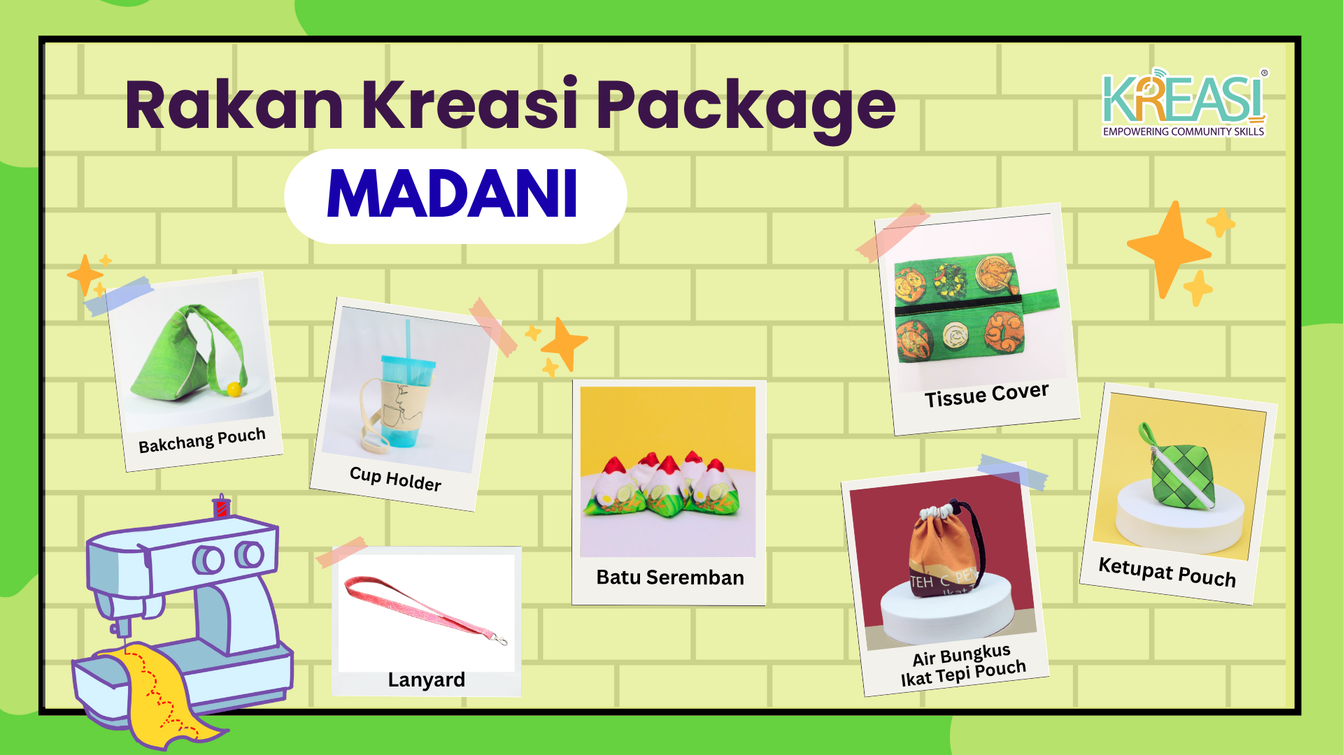 Rakan KREASI Package - Madani - MyKreasi